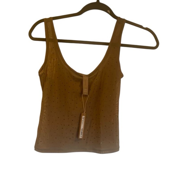 SKIMS | Swim | Nwt Skims Mesh Rhinestone Swim Cover Up Desert Sizem ...